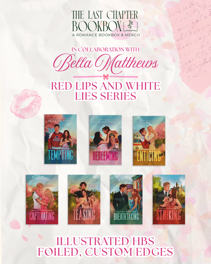 Red Lips and White Lies FULL SERIES BOX – Thelastchapterbookshop