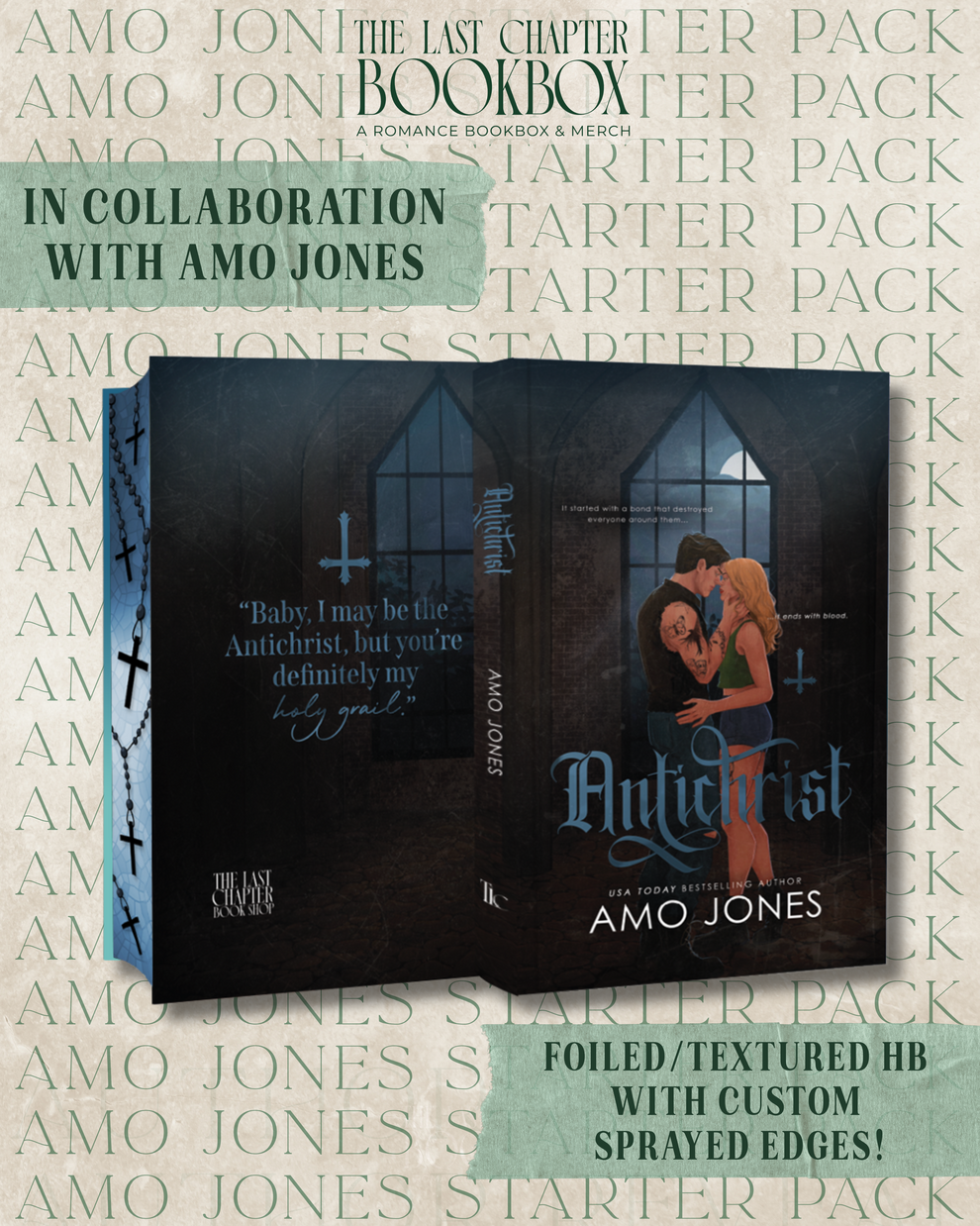 Amo Jones Author Starter Pack Full Box – Thelastchapterbookshop